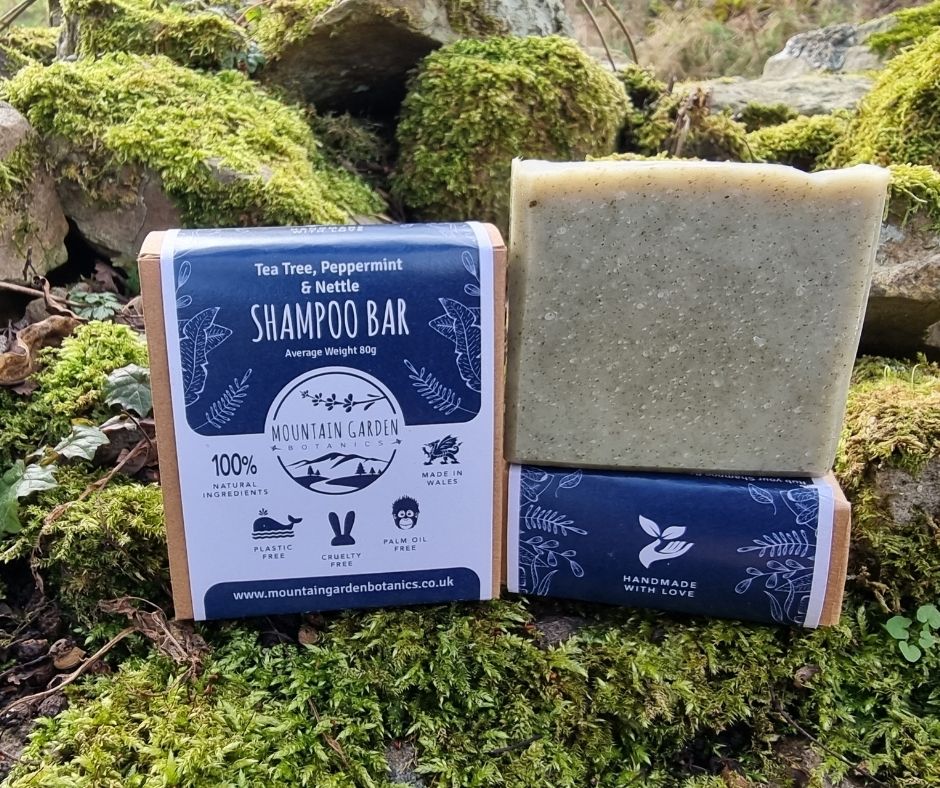 Tea Tree, Peppermint and Nettle Shampoo Bar